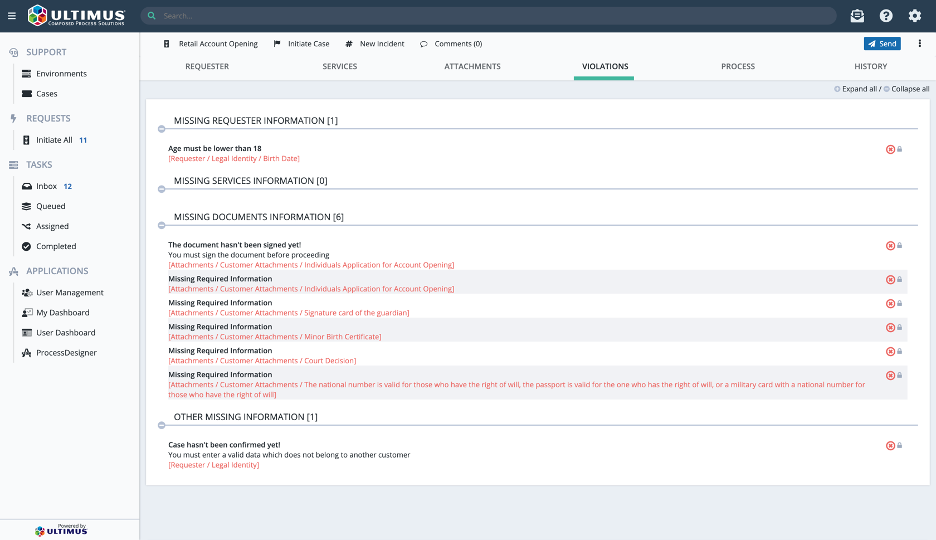 Bank Account Opening Automation with Low-Code Technology